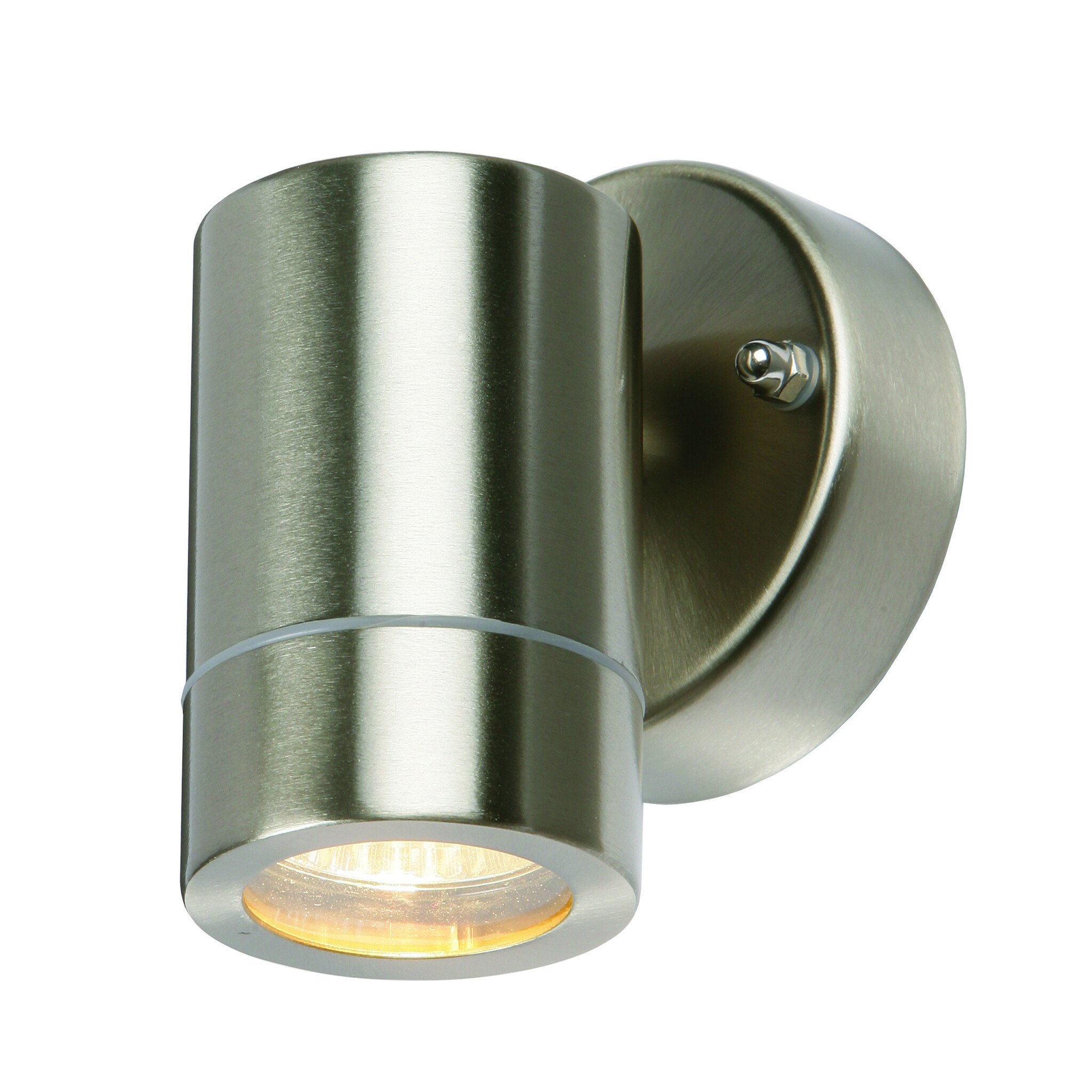 LAP Bronx Down wall light stainless steel - The Factory Shop - Poole ...