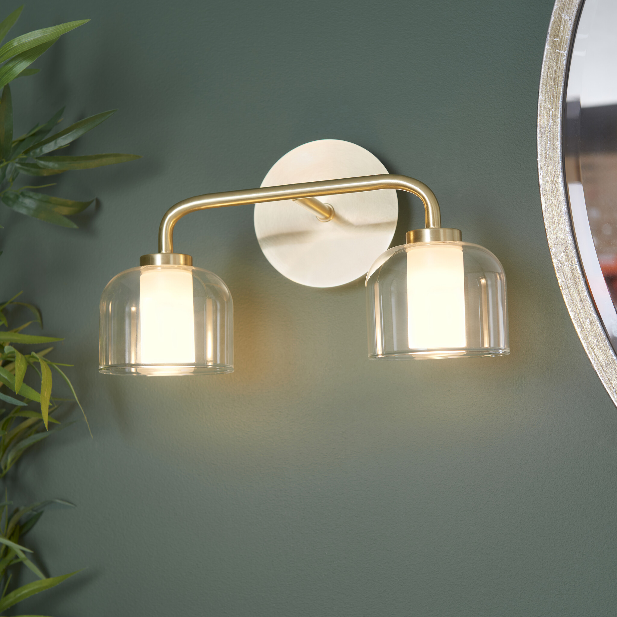 Ava 2lt Wall - The Factory Shop - Poole Lighting