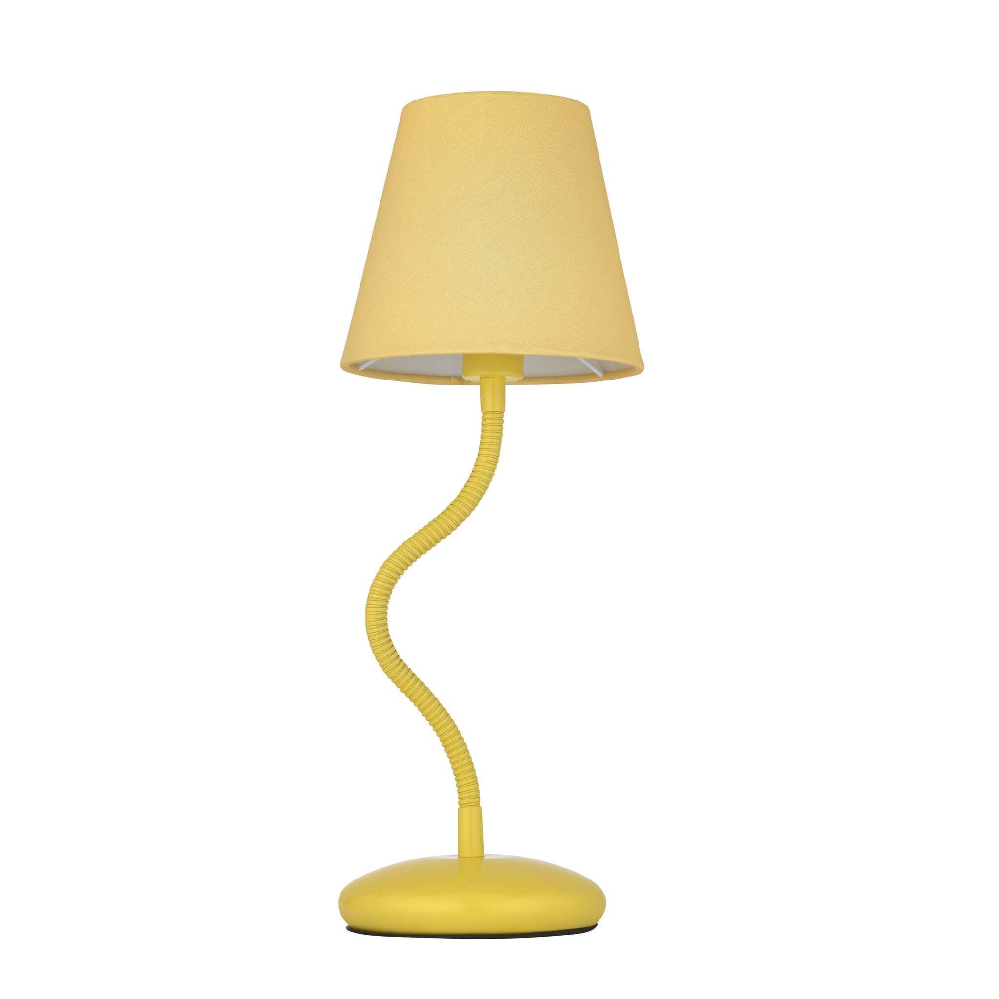Boogi Flexi Arm Table Lamp Yellow - The Factory Shop - Poole Lighting