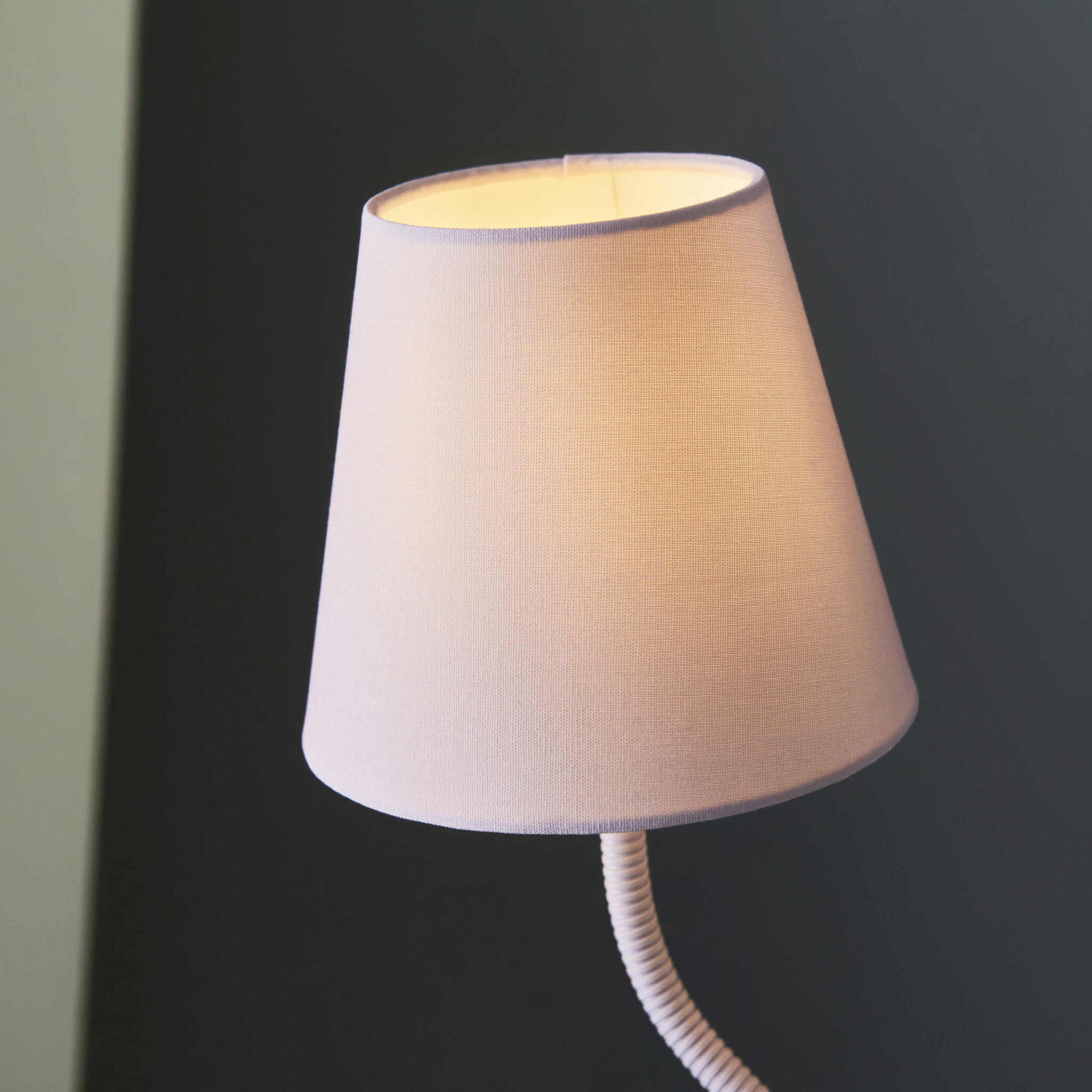 Boogi Flexi Arm Table Lamp Lilac - The Factory Shop - Poole Lighting