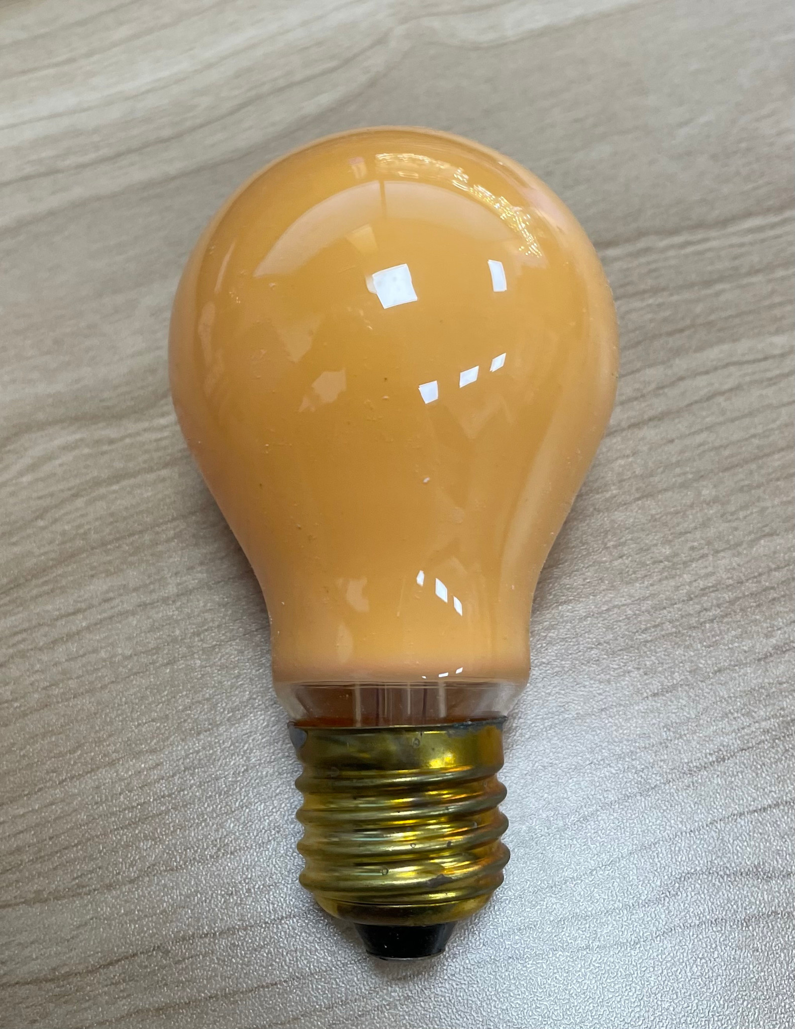 Poole Lighting Thorn E27 ES Single Coil 25W Amber - The Factory Shop - Poole Lighting