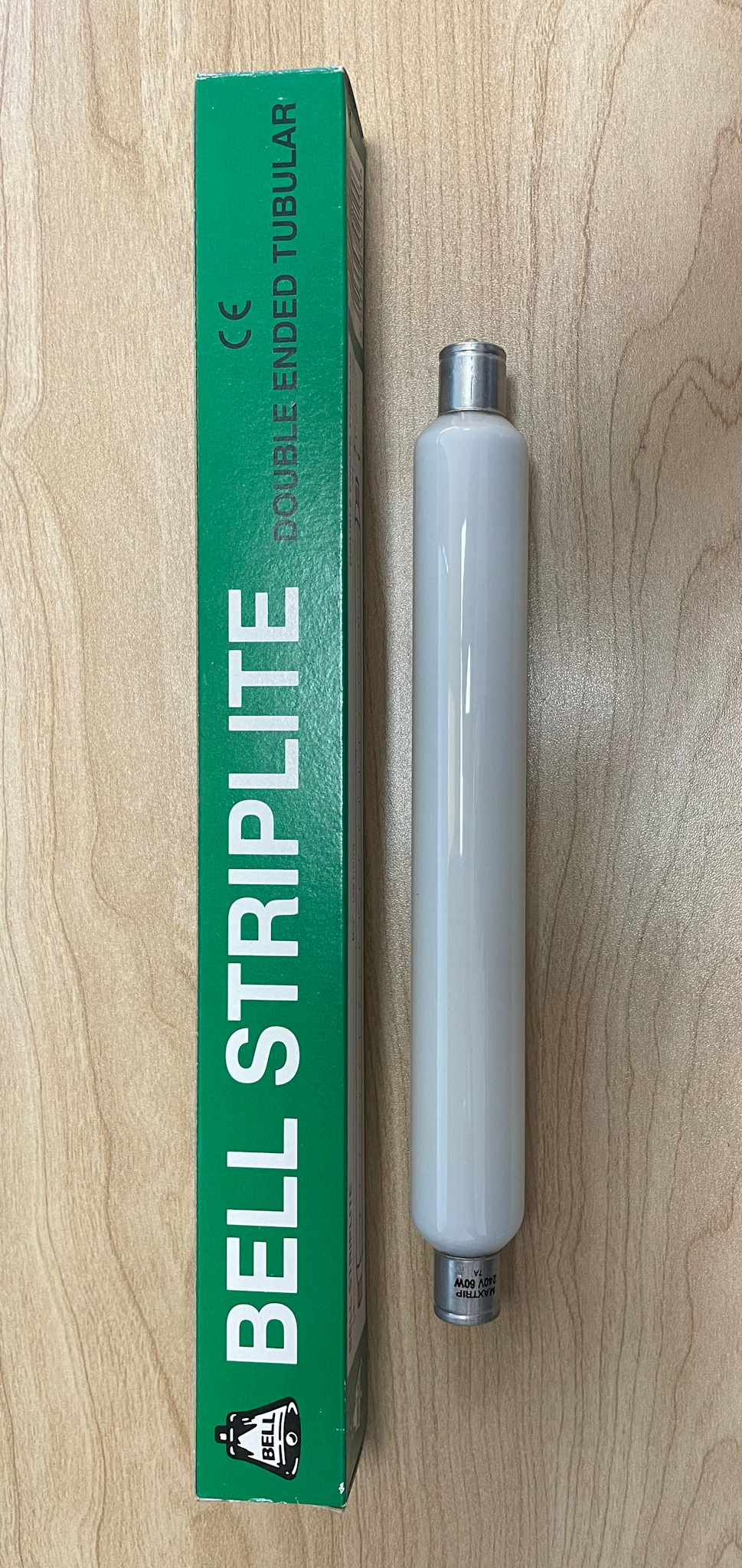 Poole Lighting Bell DET Double Ended Tube 60W Opal 221mm - The Factory ...