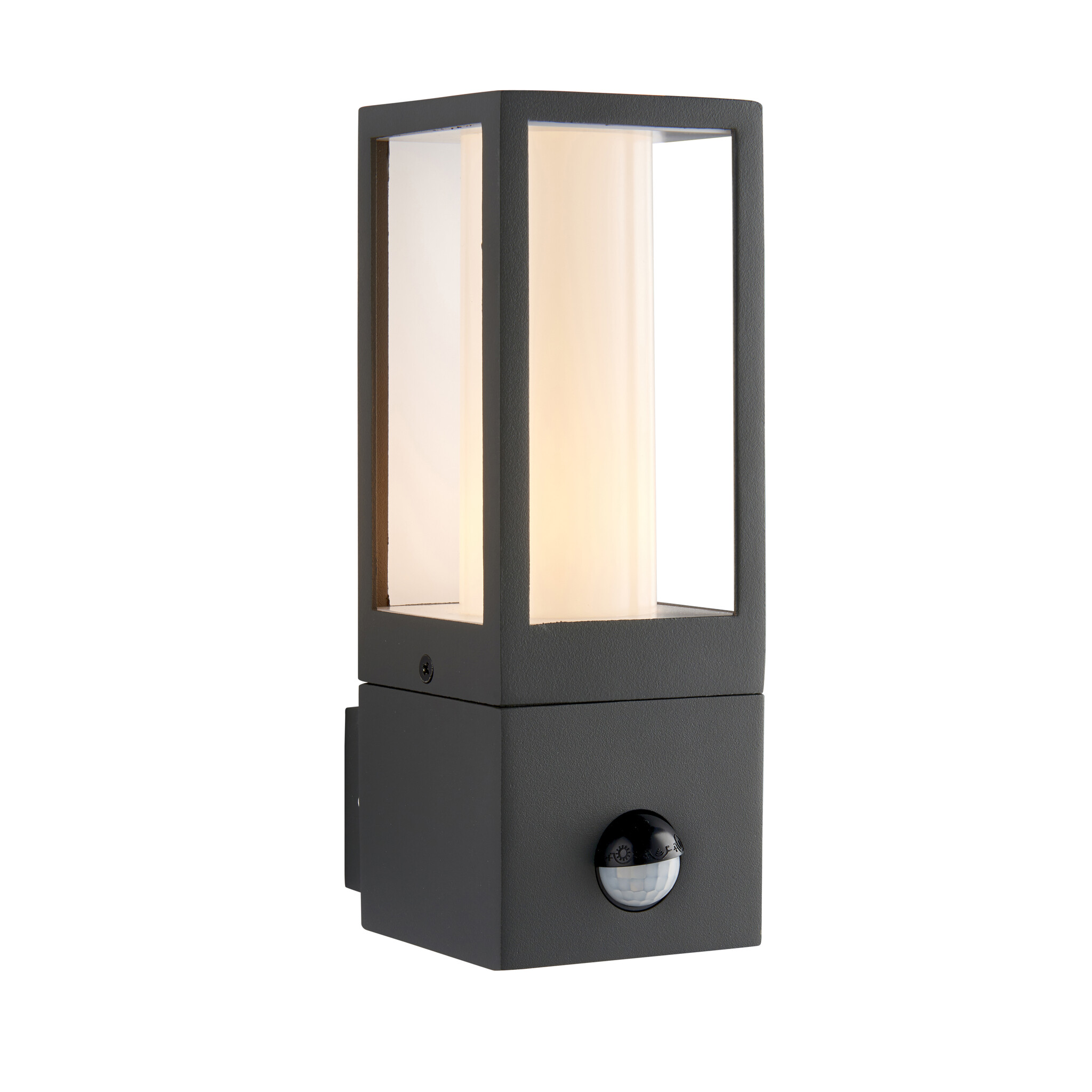Lantern 1lt Wall PIR - The Factory Shop - Poole Lighting