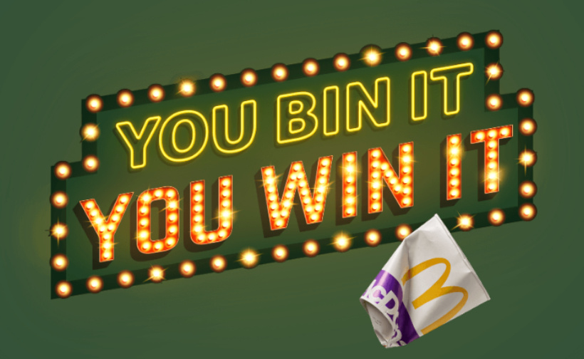 You Bin It, You Win It! Samen met McDonalds tegen zwerfafval. - Flextrash