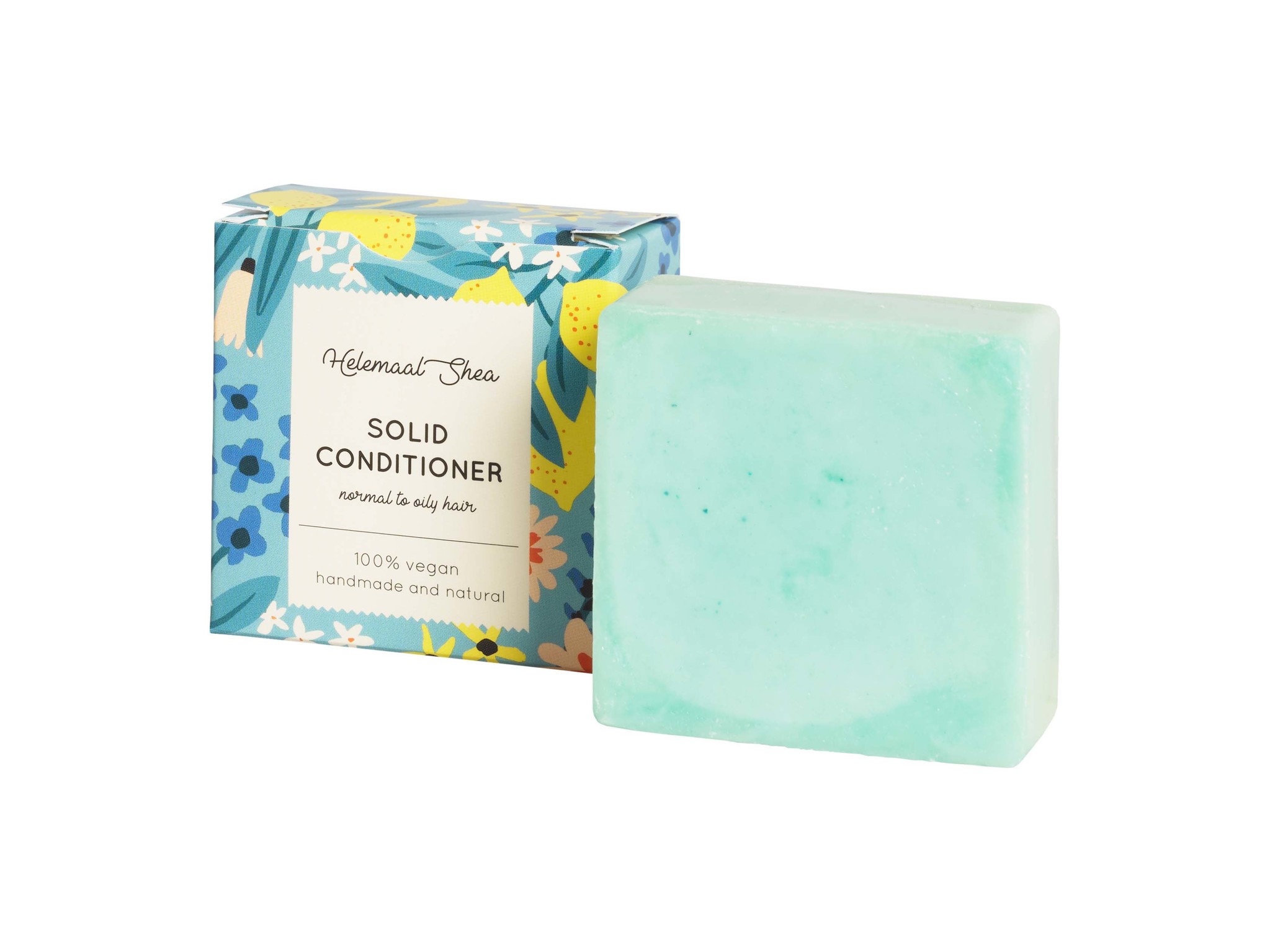 Solid Conditioner bar - normal to oily hair - buy here - HelemaalShea