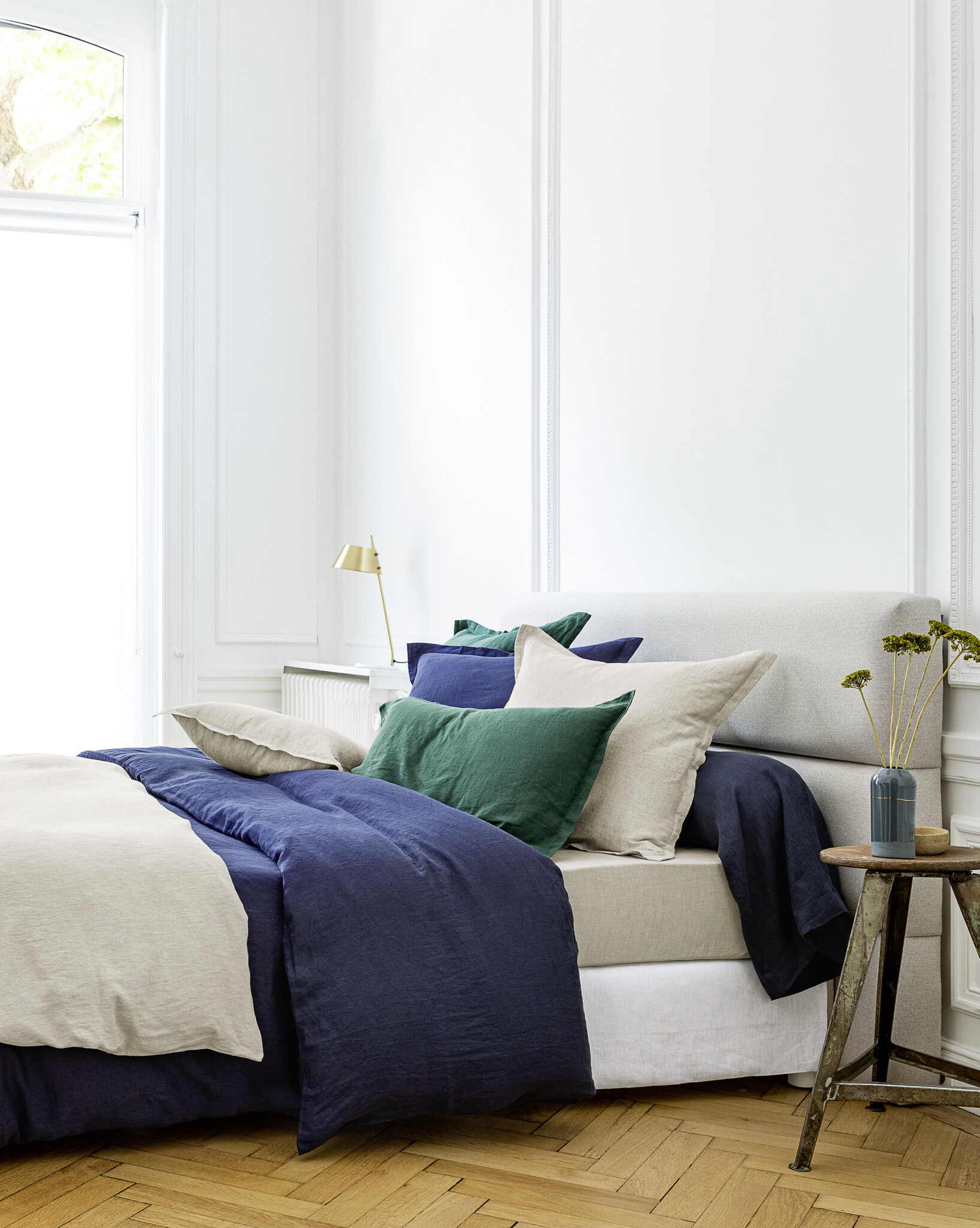 Drap plat en lin - Le Grenier du Lin