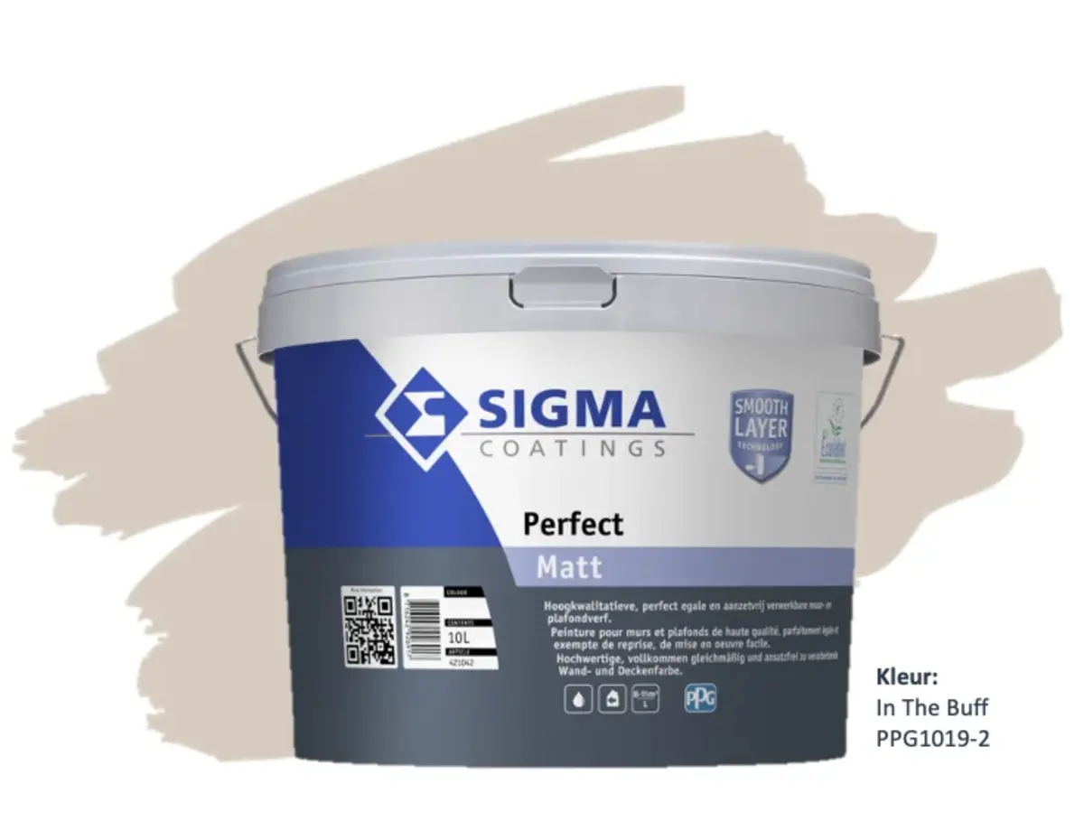 Sigma Perfect Matt in de kleur PPG1019-2 In The Buff - Decoprof.nl