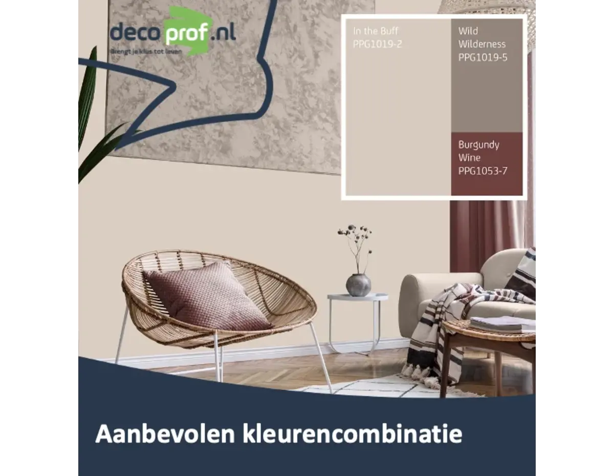 Sigma Perfect Matt in de kleur PPG1019-2 In The Buff - Decoprof.nl