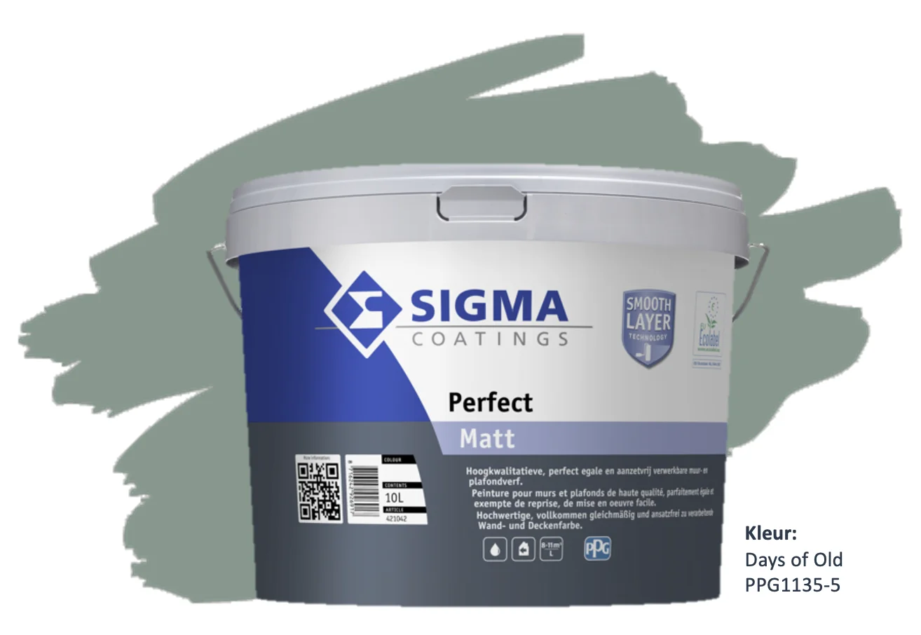 Sigma Perfect Matt in de kleur PPG1135-5 Days Of Old - Decoprof.nl