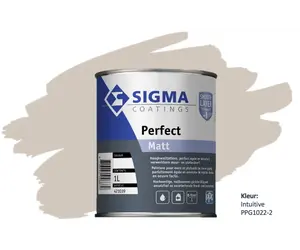 Sigma Perfect Matt in de kleur PPG1022-2 Intuitive - Decoprof.nl