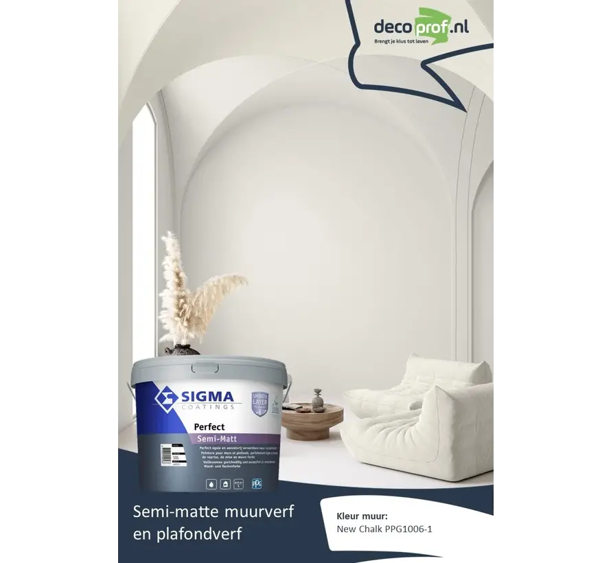 Sigma Perfect Semi-Matt | Nu met hoge korting - Decoprof.nl