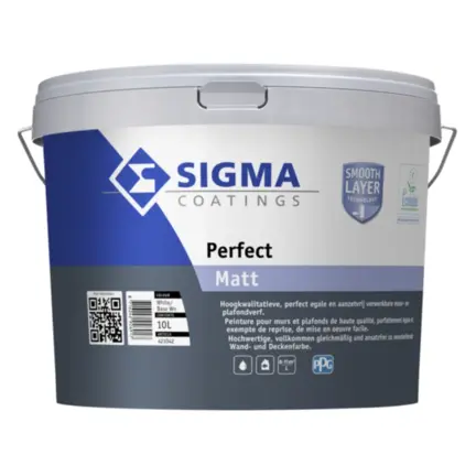 Sigma Perfect Matt meest gekozen kleuren - Decoprof.nl
