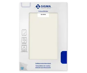 Sigma ColourSticker RAL 9010 bestellen? - Decoprof.nl
