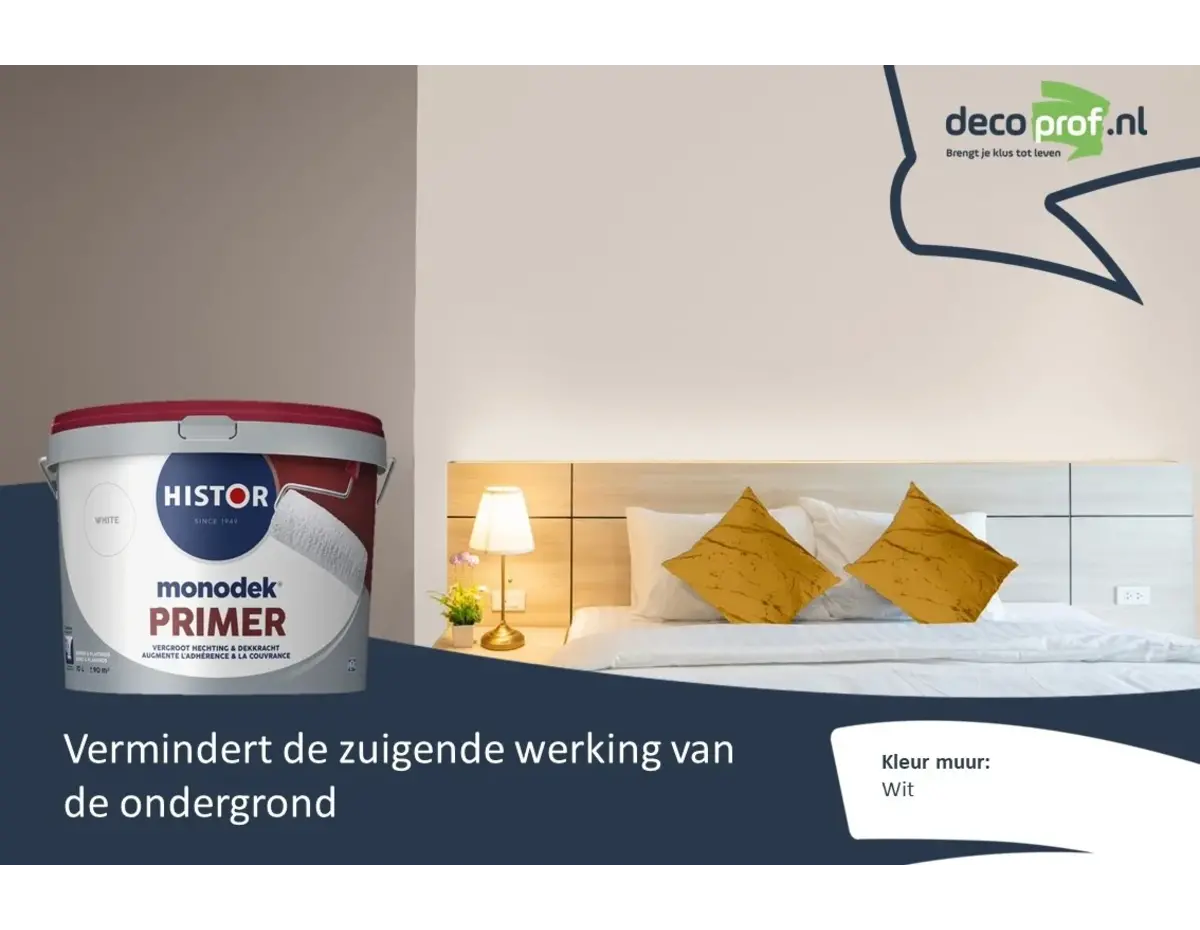 Histor Monodek Primer Muurverf Online Kopen? - Decoprof.nl