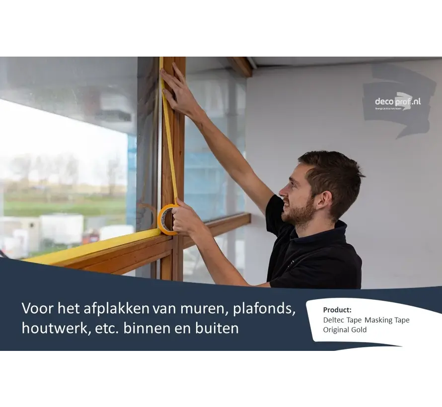 Deltec Tape Masking Tape Original Gold bestellen? - Decoprof.nl