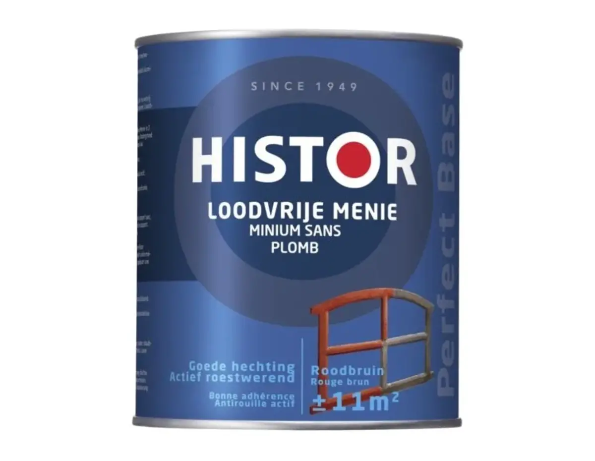 Histor Perfect Base Loodvrije Menie Roodbruin bestellen? - Decoprof.nl