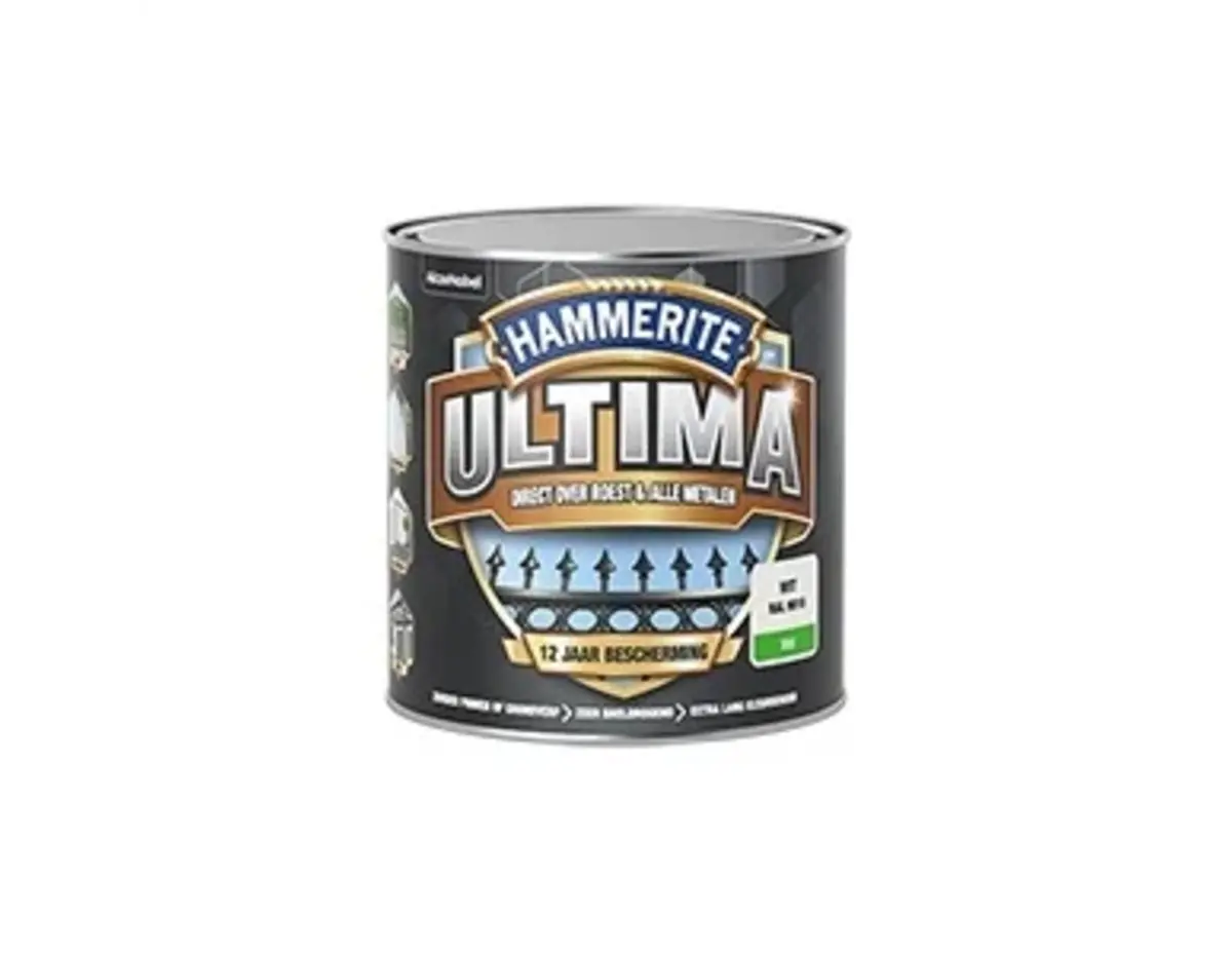 Hammerite Ultima Mat Wit RAL 9016 bestellen? - Decoprof.nl