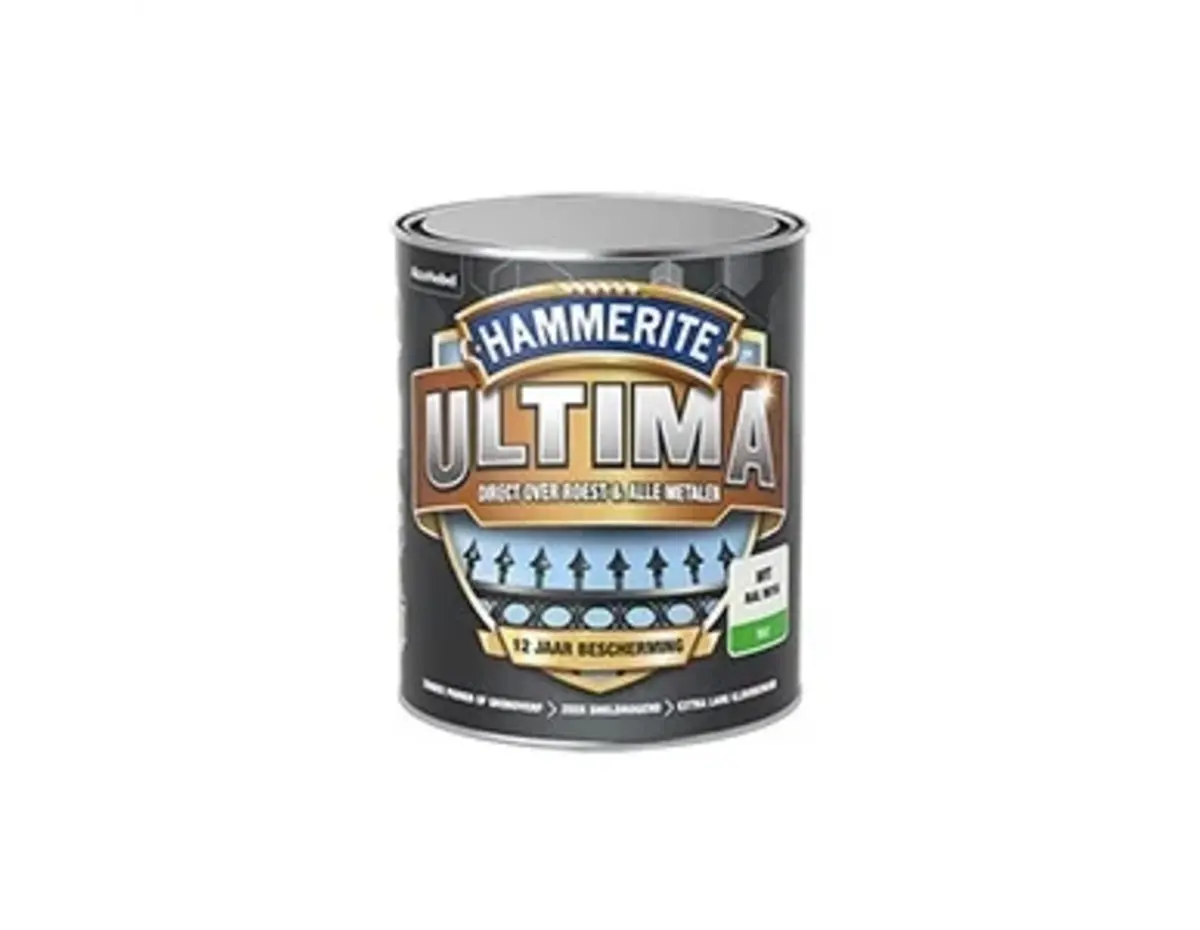Hammerite Ultima Mat Wit RAL 9016 bestellen? - Decoprof.nl