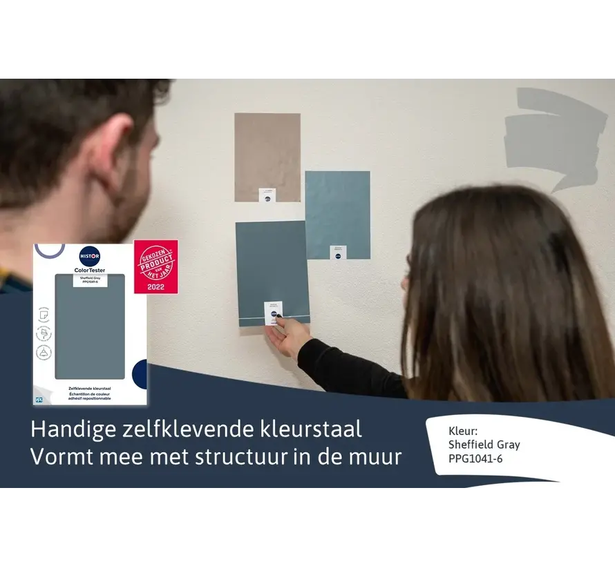 Histor Colortester Sheffield Gray PPG1041-6 bestellen? - Decoprof.nl