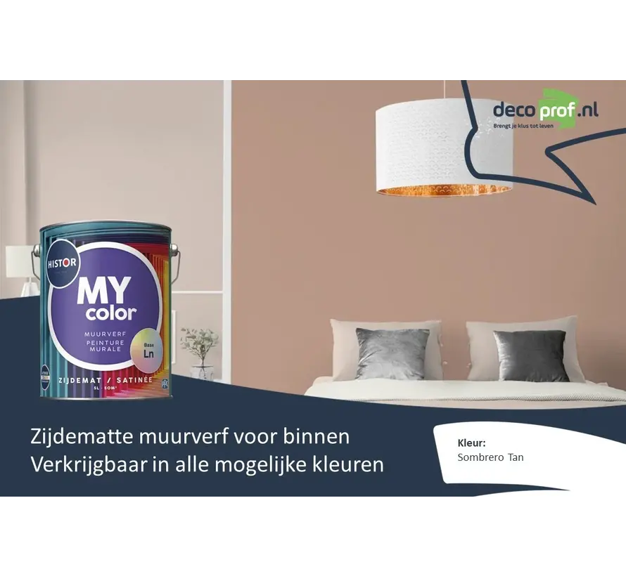 Histor My Color Muurverf Zijdemat bestellen? - Decoprof.nl