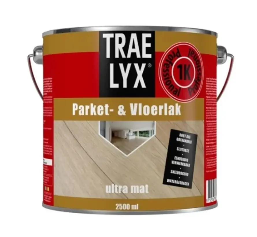 Online Trae-Lyx Parket- en Vloerlak Ultra-Mat bestellen? - Decoprof.nl