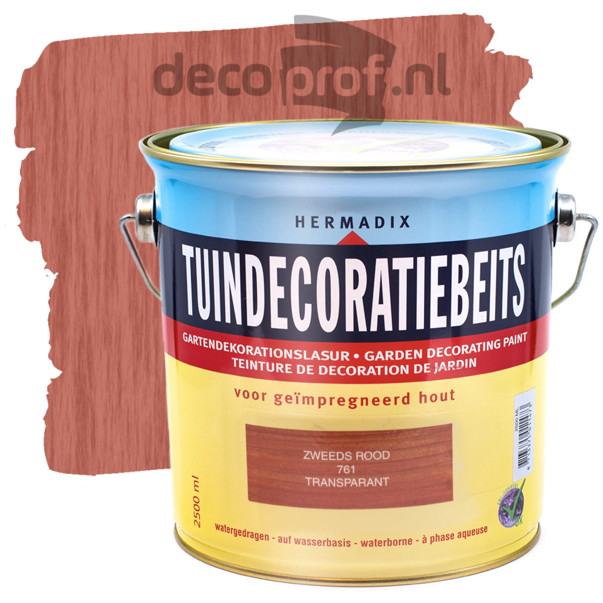 Hermadix Tuindecoratiebeits Zweeds Rood bestellen? - Decoprof.nl