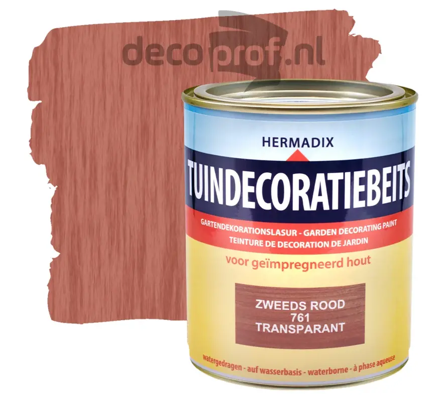 Hermadix Tuindecoratiebeits Zweeds Rood bestellen? - Decoprof.nl