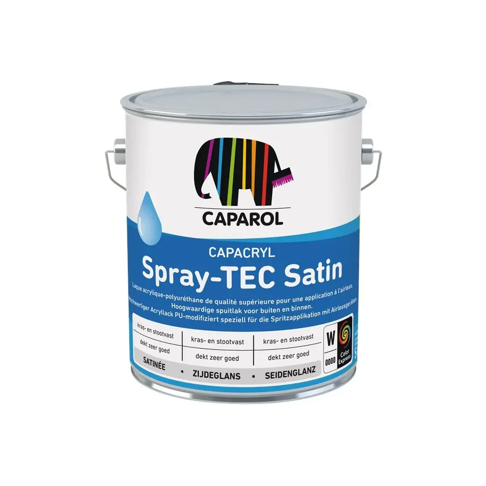 Caparol Capacryl Spray Tec Satin nodig? - Decoprof.nl