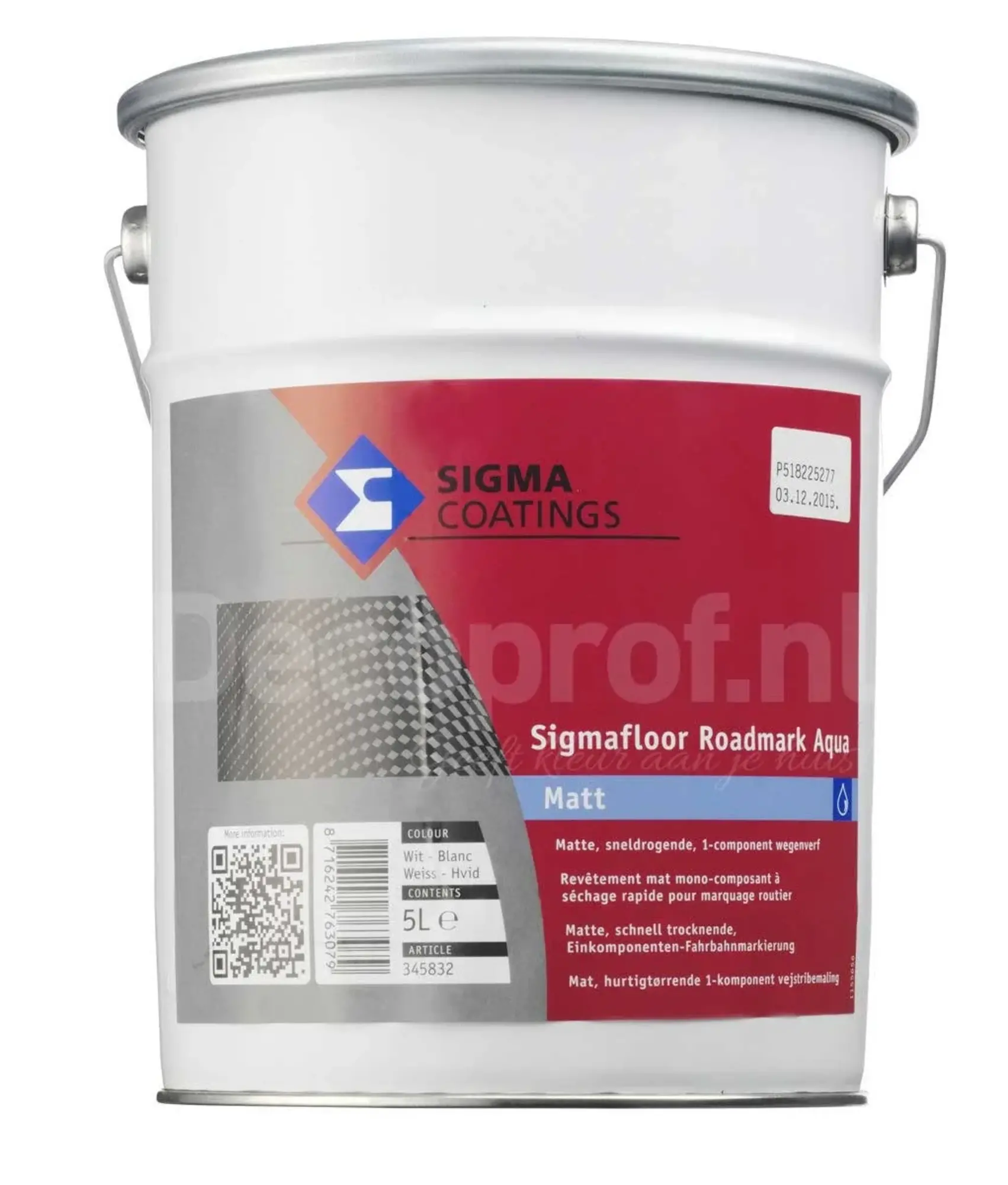 Sigma Sigmafloor Roadmark Aqua Matt nodig? - Decoprof.nl