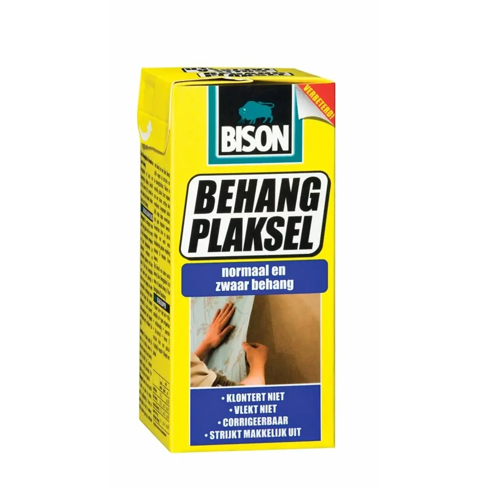 Bison Behangplaksel Normaal en Zwaar Behang nodig? - Decoprof.nl