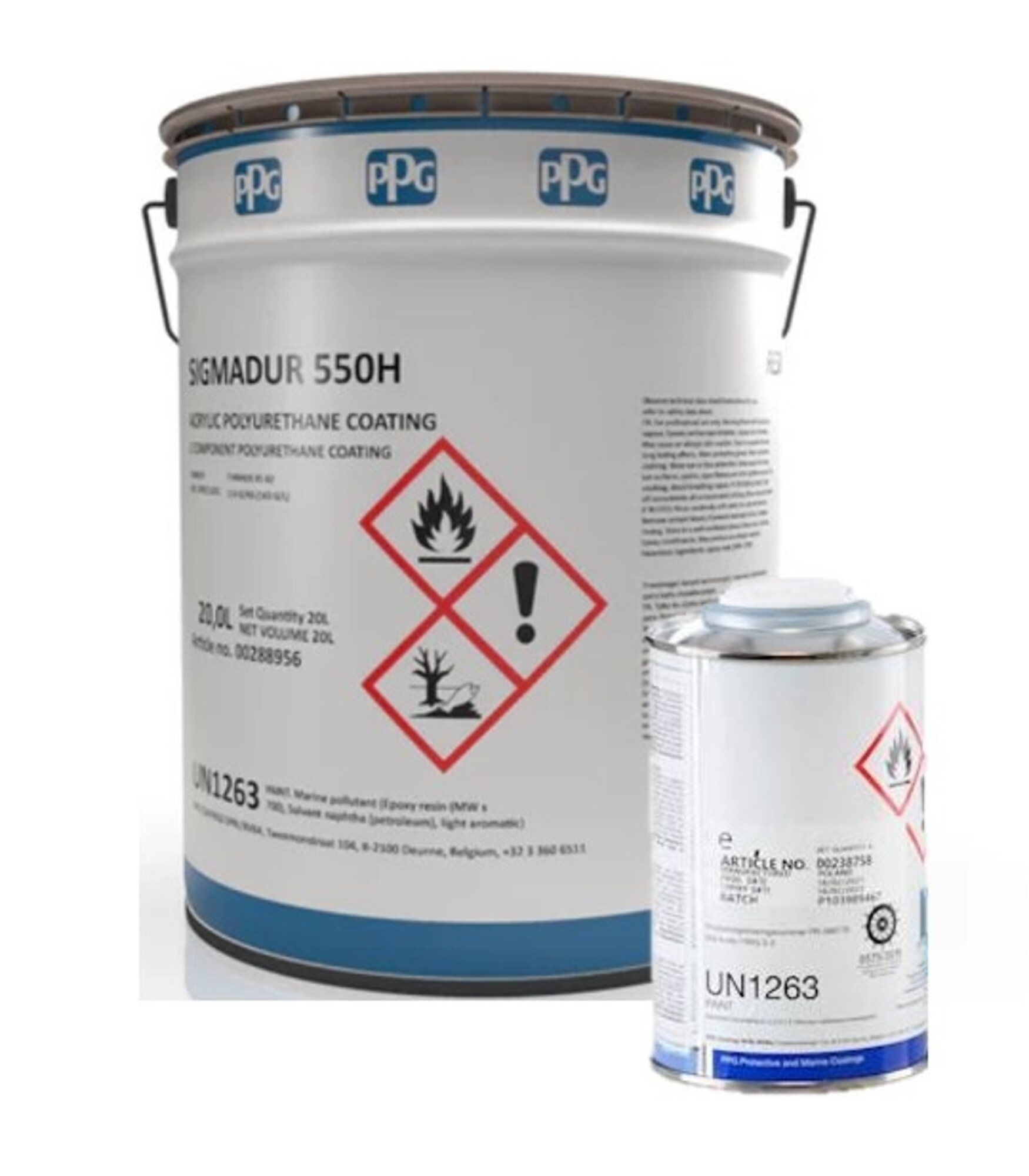 PPG Sigmadur 550H Set bestellen? - Decoprof.nl