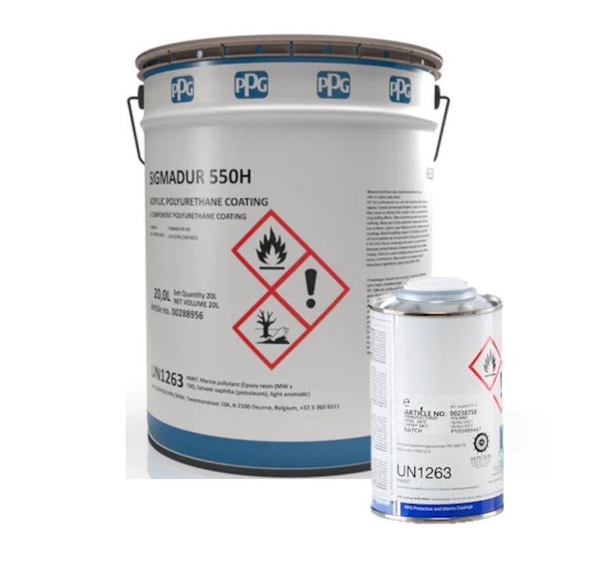 PPG Sigmadur 550H Set bestellen? - Decoprof.nl