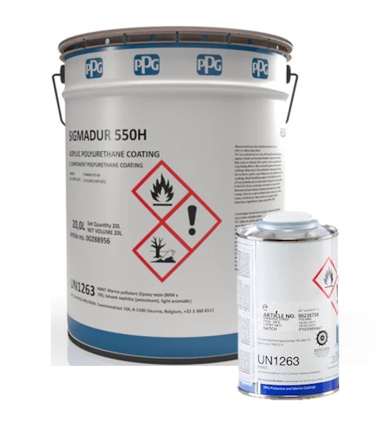 PPG Sigmadur 550H Set bestellen? - Decoprof.nl