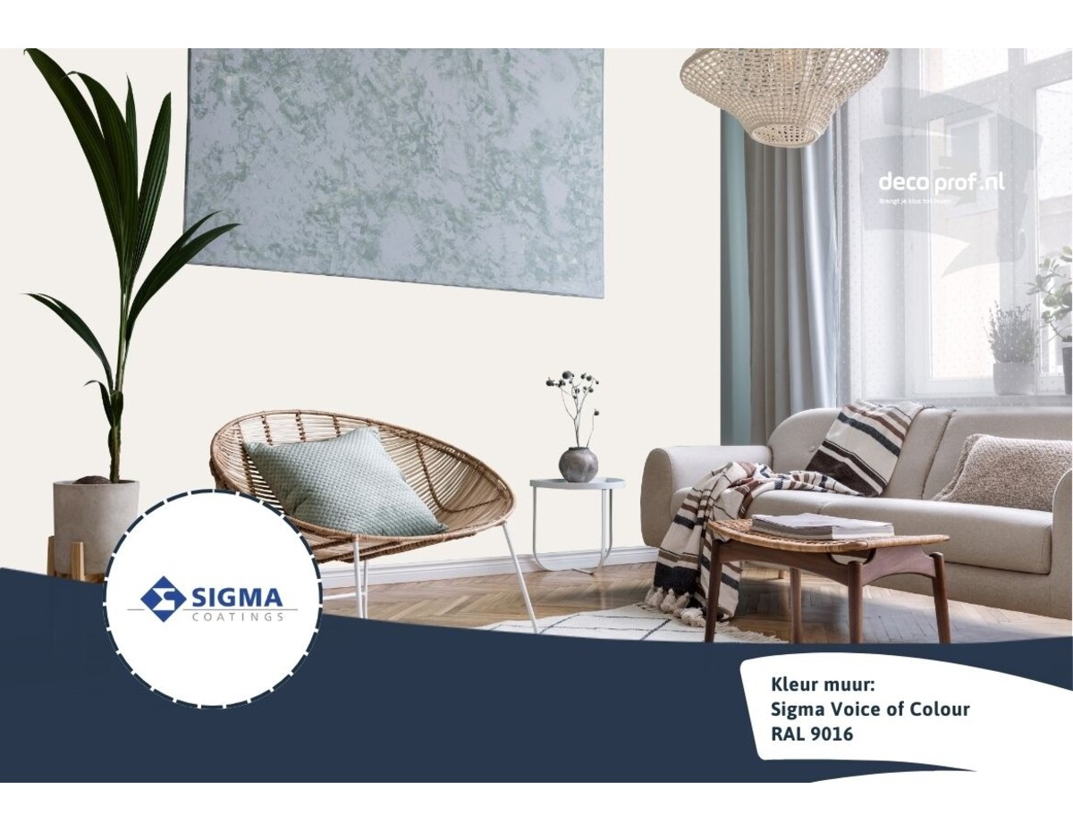 Sigma ColourSticker RAL 9016 bestellen? - Decoprof.nl