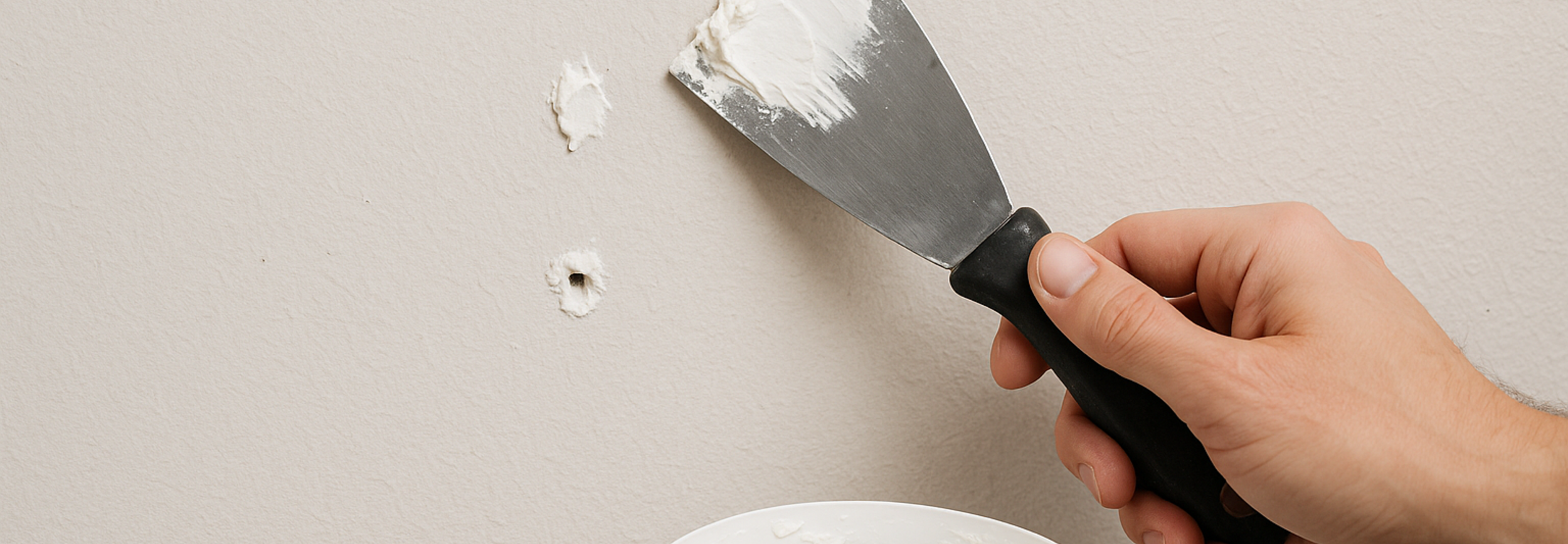 Gaten vullen in je muur? Zo repareer je het eenvoudig zelf - Decoprof.nl