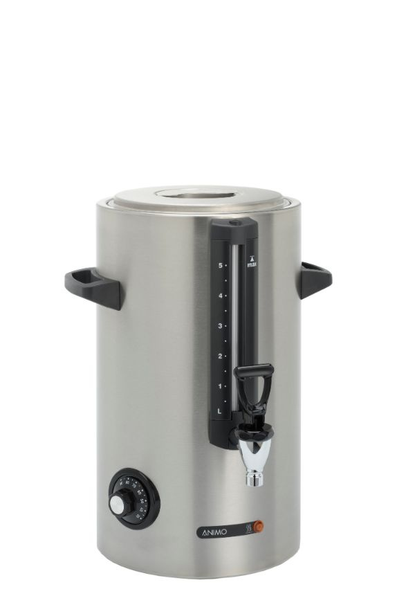 Animo Waterkoker dubbelwandig WKT-D 5n VA - 5 liter - Horecastyle
