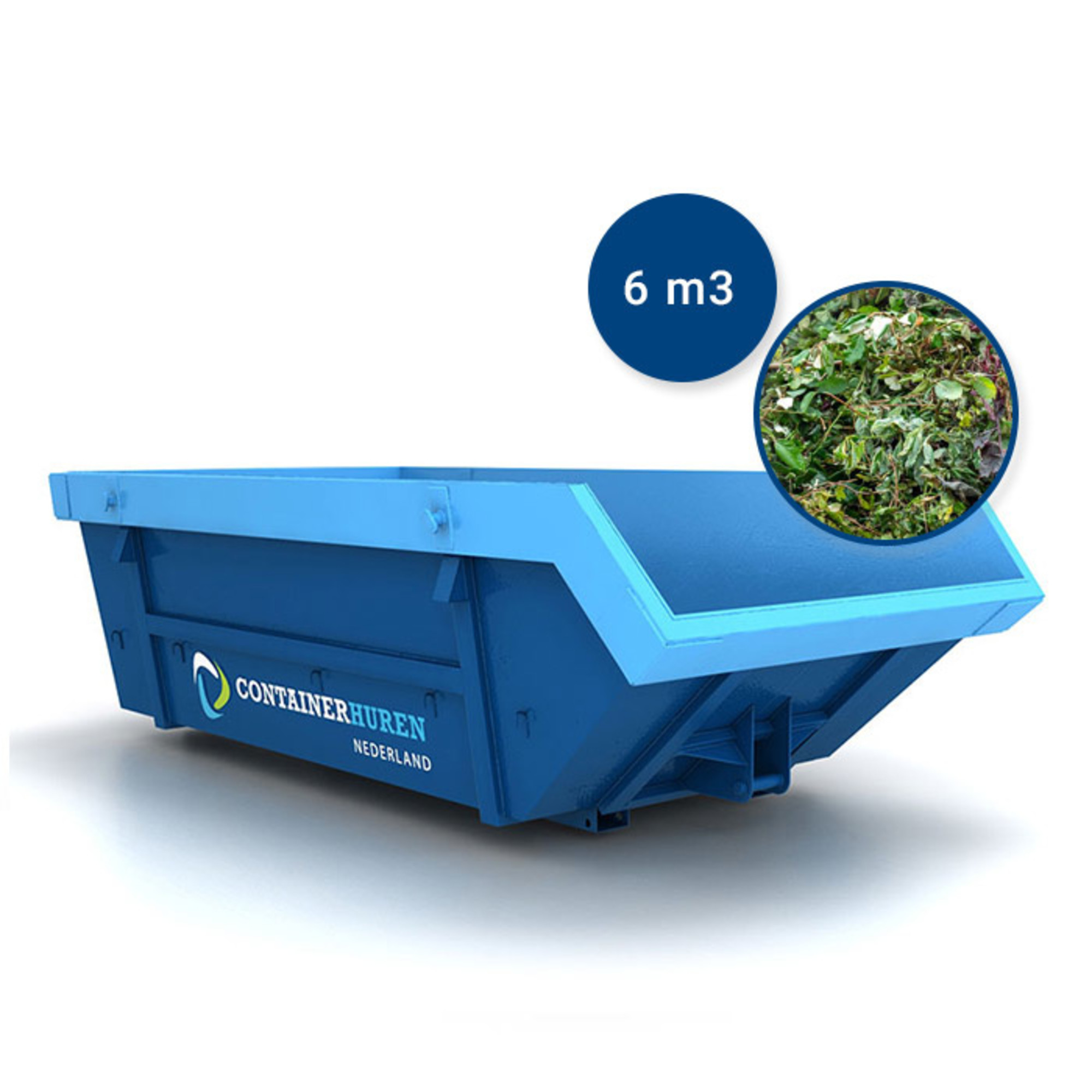 Groenafval container 6m3 Huren? - Container Huren Nederland