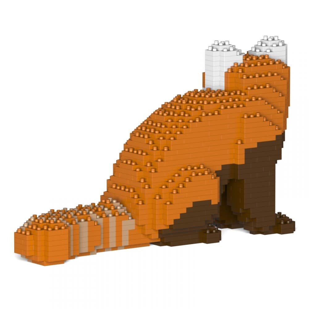 Jeu de Construction Panda Roux - Jekca - 880pcs - Hopono