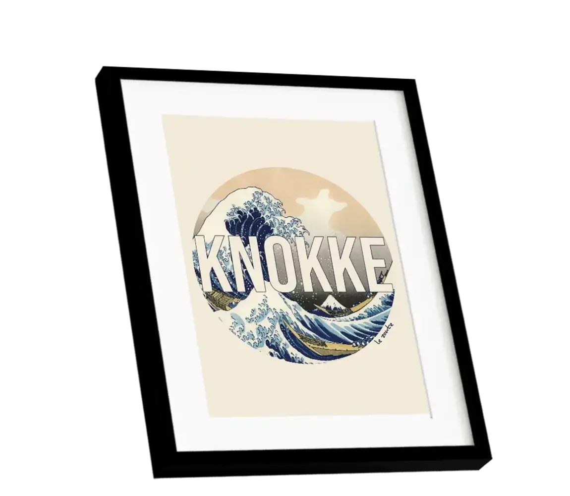 Poster - Knokke Wave - Meuh - Hopono