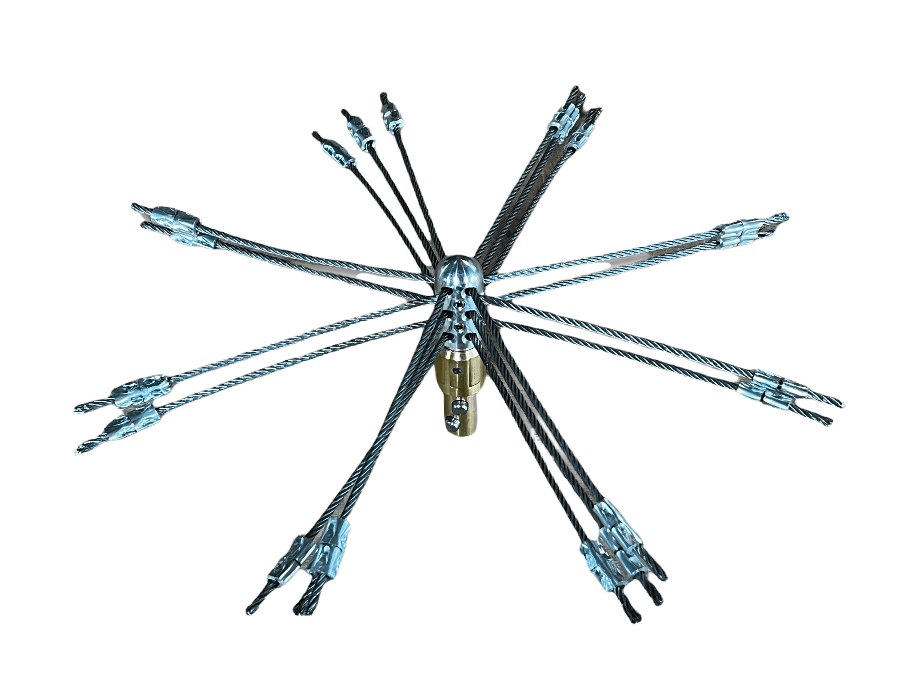 Spider Brush Stainless Steel - Tube Cleaning | Goodway Benelux