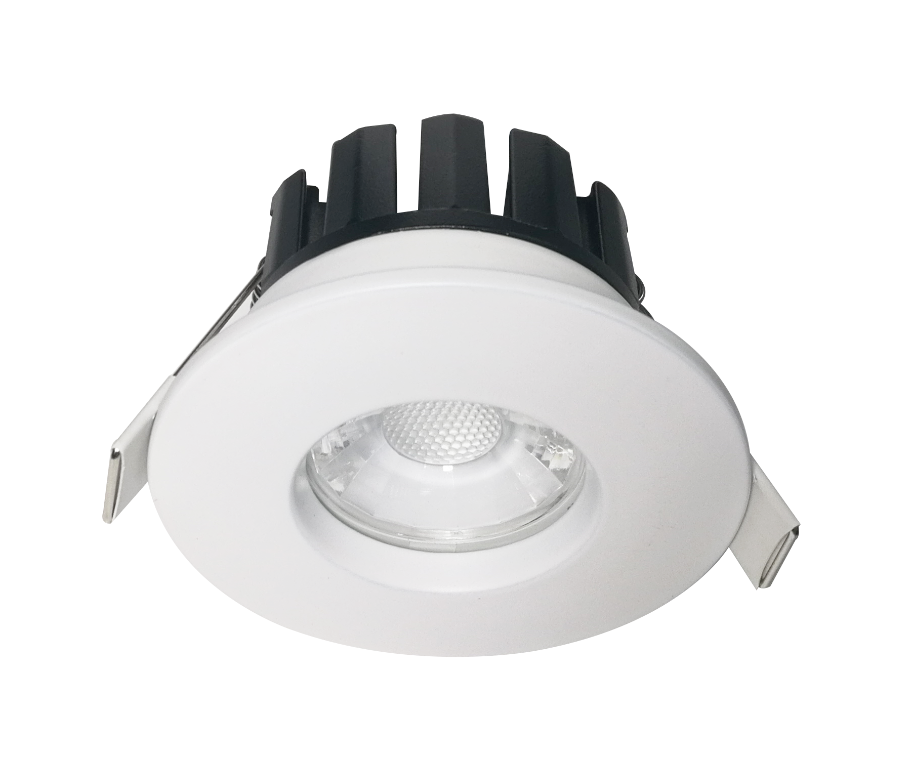 Plafond inbouwspot 7W LED wit, zwart, zilver of nikkel 70mm dimbaar ...
