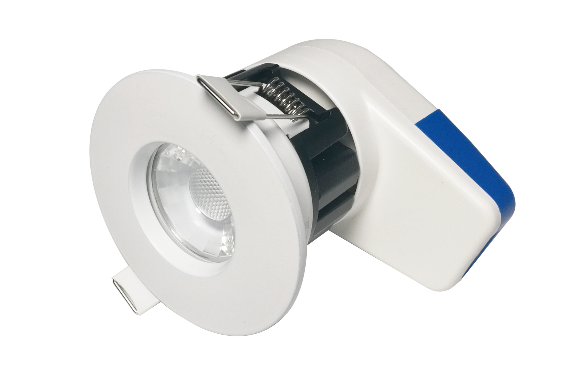 Plafond inbouwspot 7W LED wit, zwart, zilver of nikkel 70mm dimbaar ...