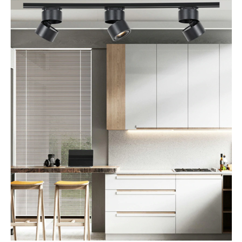 Spot noir design LED 7W ou 10W orientable dimmable - Ledspot-planet