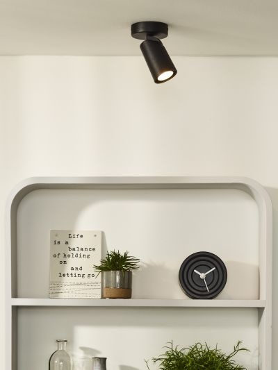 Plafondlamp Verstelbaar 5w Led Dim To Warm Wit Of Zwart Ledspot Planet