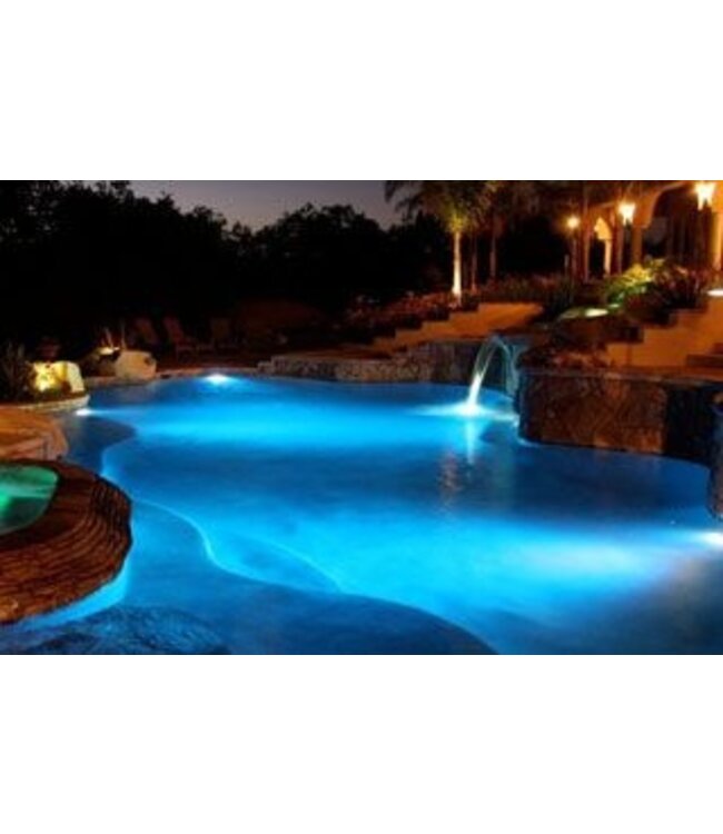 Lumière piscine LED IP68 24W RVB - Ledspot-planet