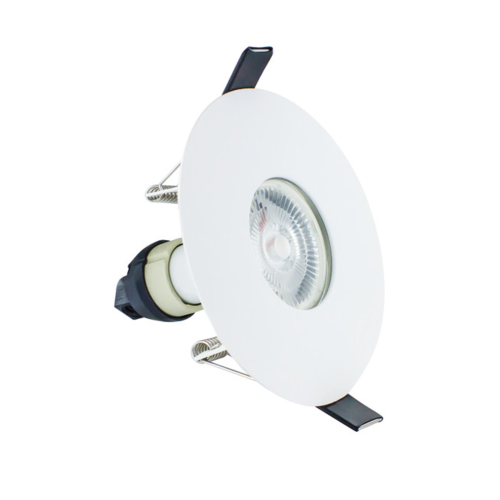 Inbouwspot zaagmaat 90mm GU10 IP65 diameter 110mm brandwerend - Ledspot ...