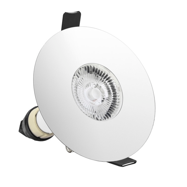 Spot encastrable salle de bain IP65 etanche GU10 110mm scie 70-100mm ...