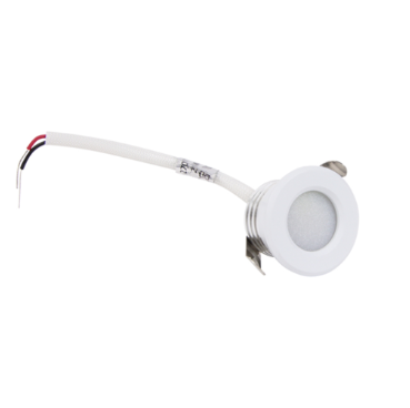 Petit spot LED sur 220V IP44 blanc dimmable 3,4W scie 30mm - Ledspot-planet