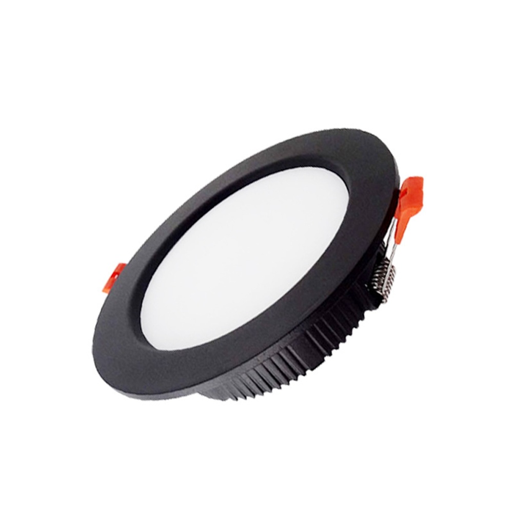 Inbouwspot boorgat 50mm zwart LED 5W lage inbouwdiepte 220V dimbaar ...