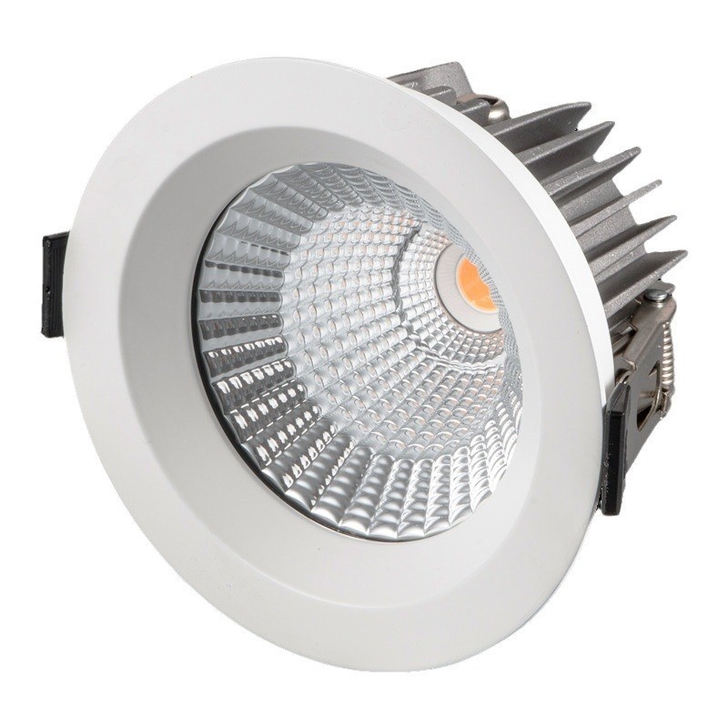 Spot led encastrable salle de bain ip65 étanche 220v découpe 110mm 10W ...